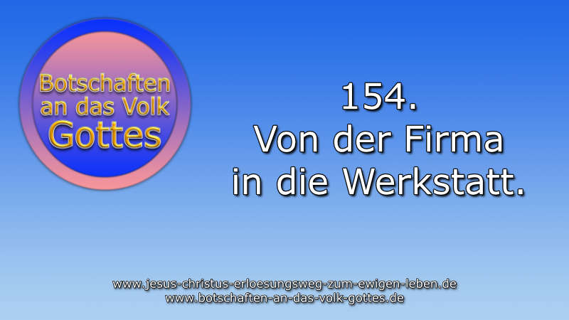 Von der Firma in die Werkstatt.